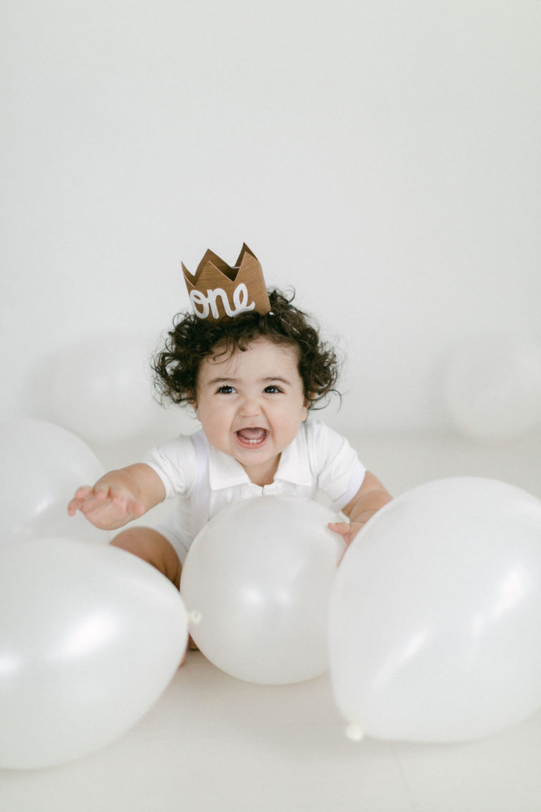 Baby's First Birthday Photos | Elmhurst Baby Photographer | Elle Baker