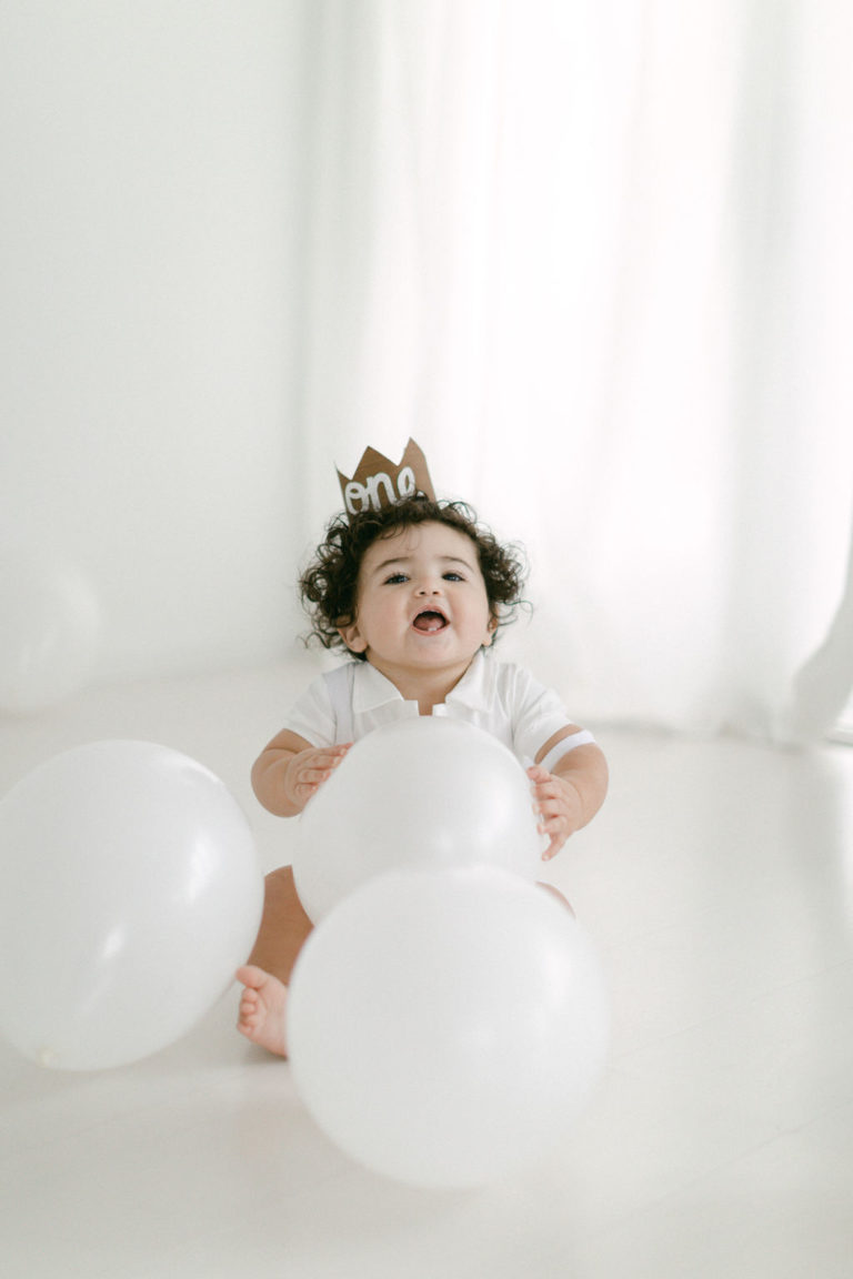 Baby's First Birthday Photos | Elmhurst Baby Photographer | Elle Baker