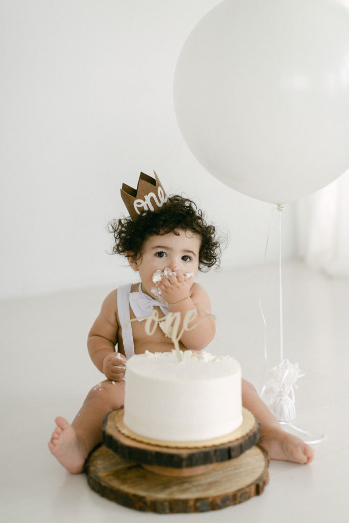 Baby's First Birthday Photos | Elmhurst Baby Photographer | Elle Baker