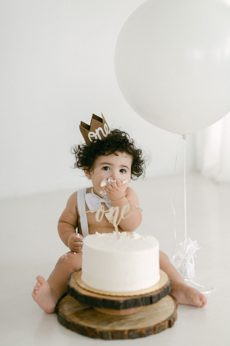 Baby's First Birthday Photos | Elmhurst Baby Photographer | Elle Baker